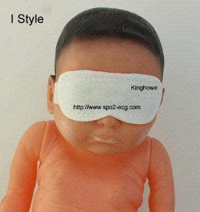 Medical Surgical Neonatal Phototherapy Eye Mask Unique Shape CE FDA Listed
